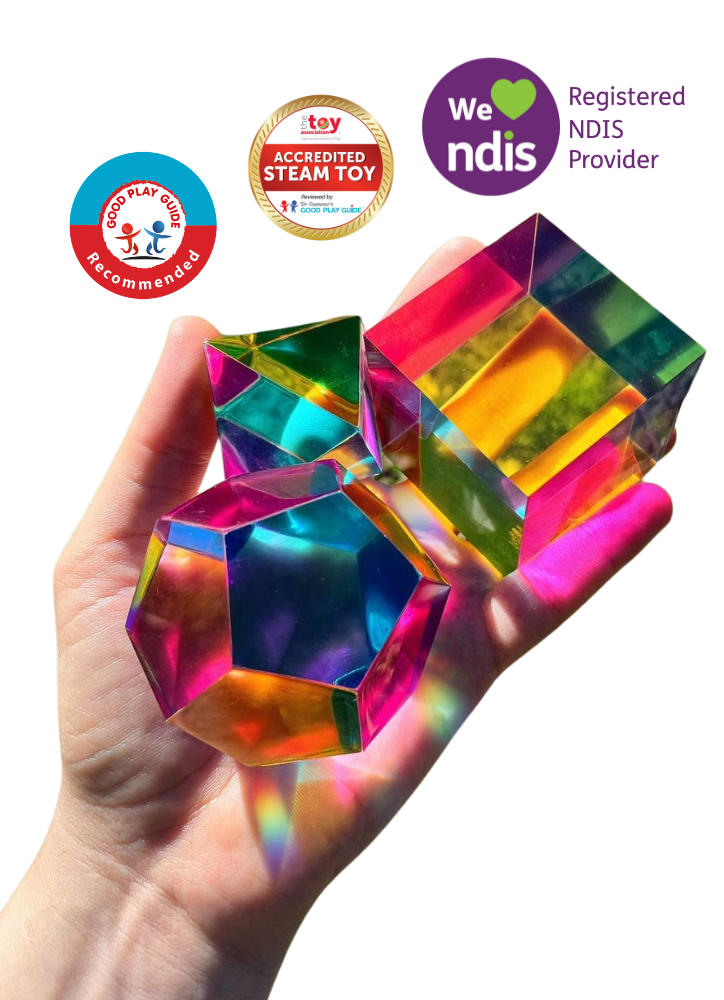 Step into a world of colour and curiosity. – CMY Cubes