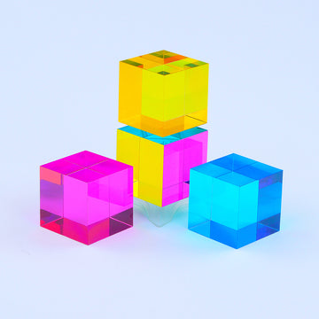 Step into a world of colour and curiosity. – CMY Cubes
