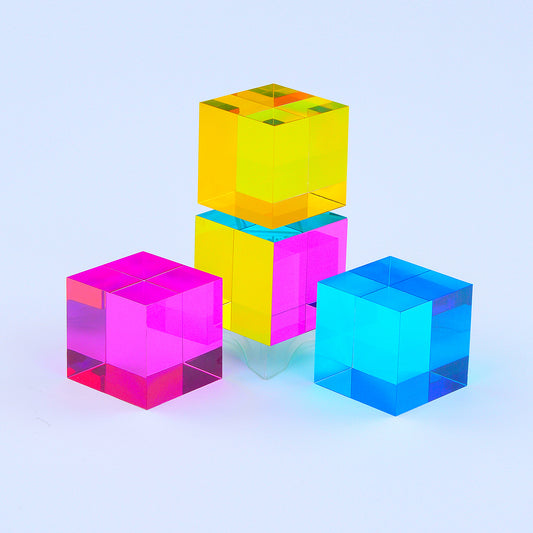 Step into a world of colour and curiosity. – CMY Cubes